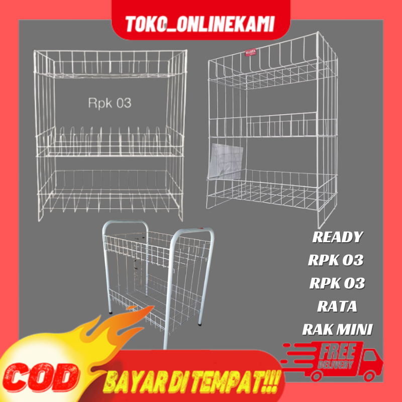 Jual RAK PIRING SUSUN 3 RATA DAN PIRING/RAK COATING ANTI KARAT/RAK ...