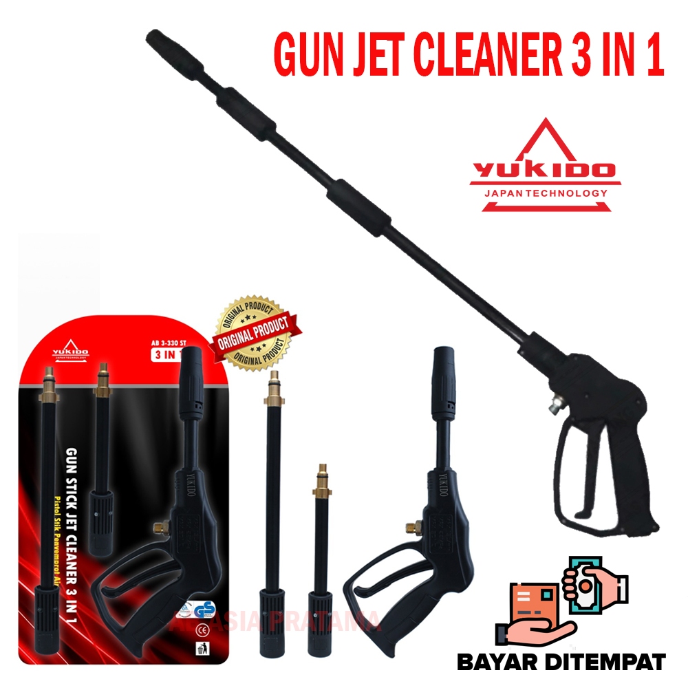 Jual Yukido Gun jet cleaner 3 in 1 stik gun Kuningan untuk steam high ...