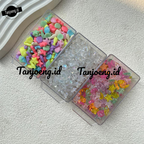 Jual Manik Kerang Mix Biota Laut Bening Transparan | Shopee Indonesia