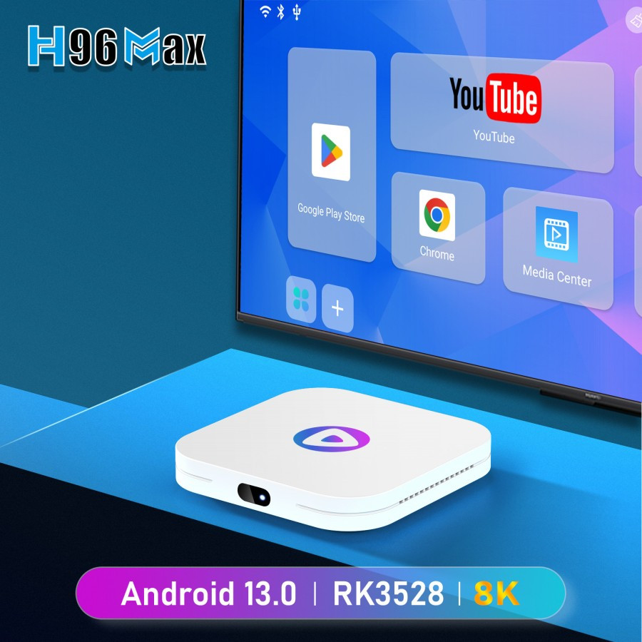 Jual Android Tv Box H96 Max M1 RK3528 64GB/32GB/16GB Android 13 WIFI6 8K | Shopee Indonesia
