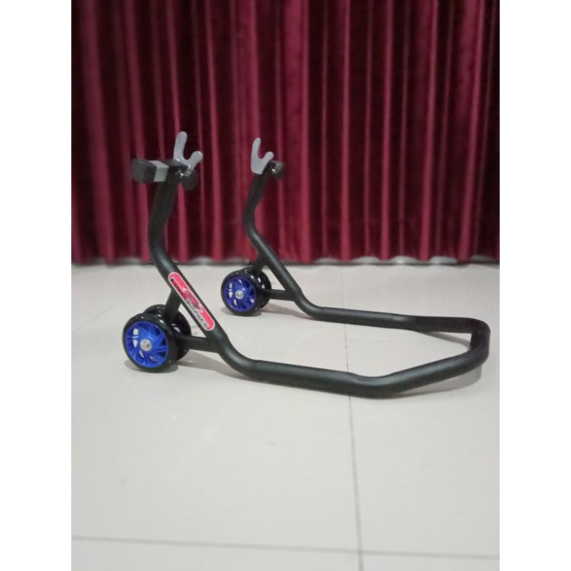 Jual Standar Paddock Pedok Besi Bulat Motor Sport Warna Ninja R15 R25 ...