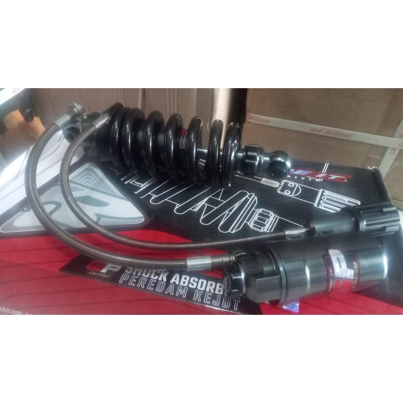Jual Monoshock tabung pisah Fleksibel Ninja RR 150 RIDE IT GP 103 dan GP 104 Gold Series Black ...