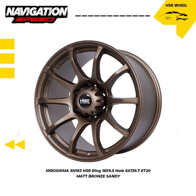 Jual New Stock Velg Model Hsr Tipe Hiroshima Ring18x9 Pcd Mobil Hilux ...