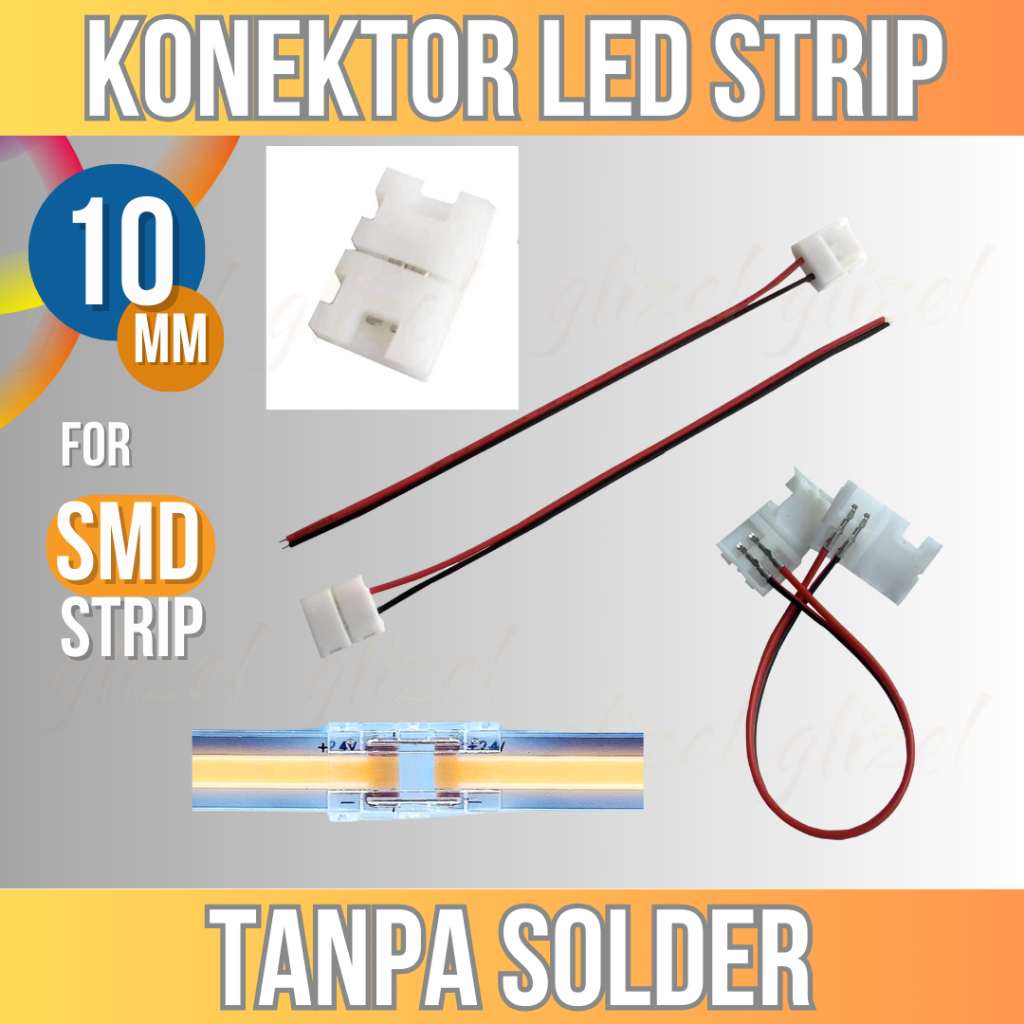 Jual Soket Led Strip 5050 10mm Konektor Sambungan Lampu | Shopee Indonesia