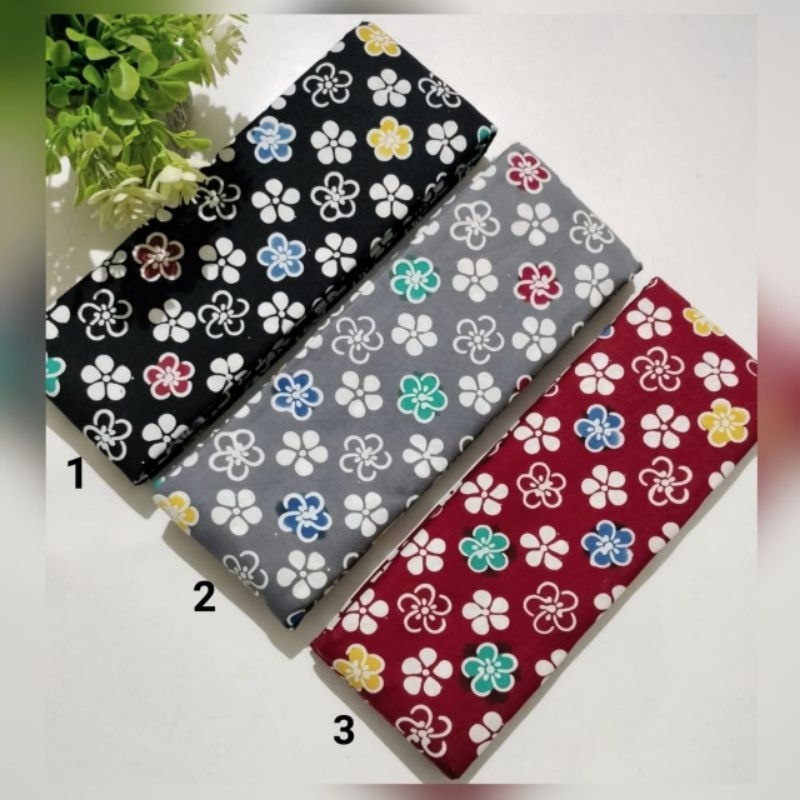 Jual Kain Batik Cap Colet Warna Bahan Batik Wanita Ukuran 2 Meter ...