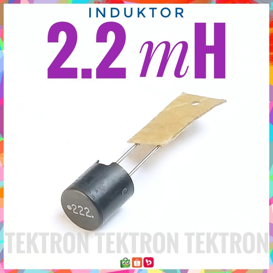 Jual INDUKTOR 2.2mH Inductor 222 Lilitan Filter 2.2 mili Henry 2.2 mH ...