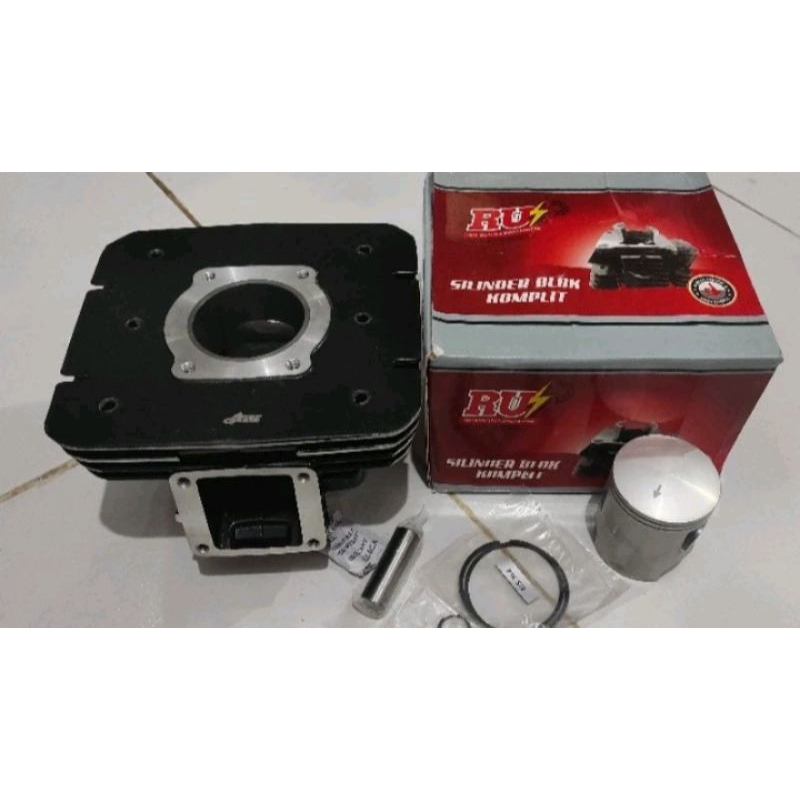 Jual BLOK CYLINDER ATAU BORING BURING Y 1 SET PISTON RX KING RUI ...