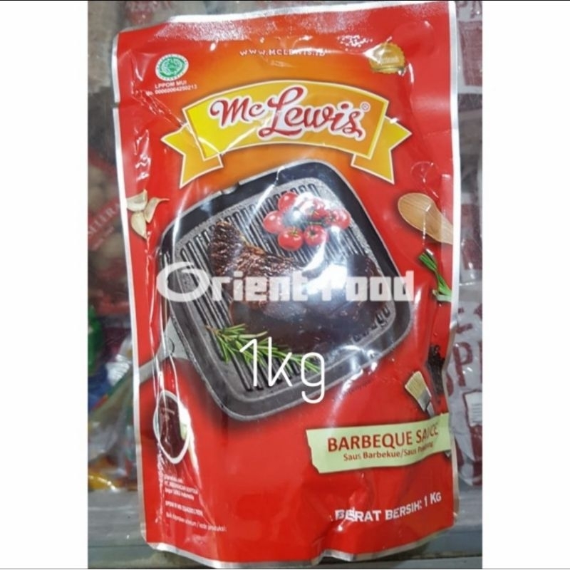 Jual Saus BBQ / barbeque Mc Lewis 1kg | Shopee Indonesia