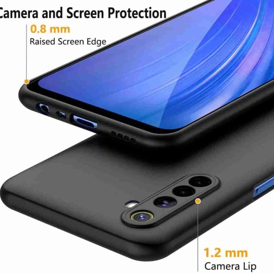 Jual CASE REALME 6 & 6 PRO PREMIUM CASE SLIM MATTE CASE BLACK DOFF ...