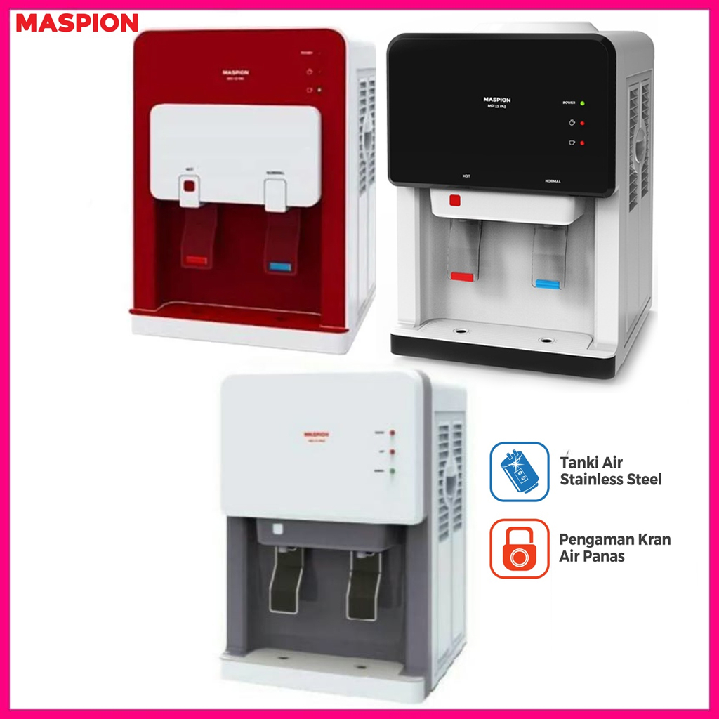 Jual Dispenser Maspion Portable MD-15 PAS Ada Pengaman Air Panas ...