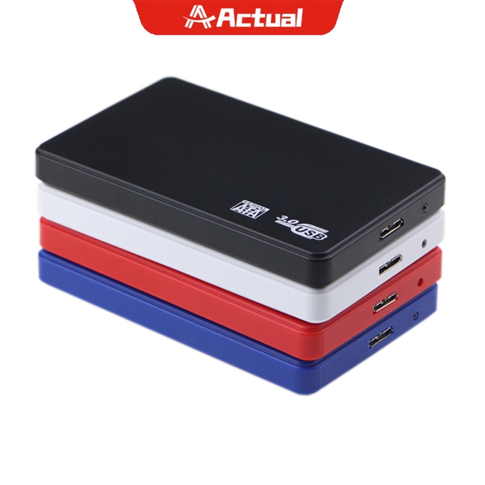 Jual Actual【COD】CASING EXTERNAL HARDDISK HDD SSD ENCLOSURE TRANSPARENT 2.5 INCH USB 3.0 CASE ...