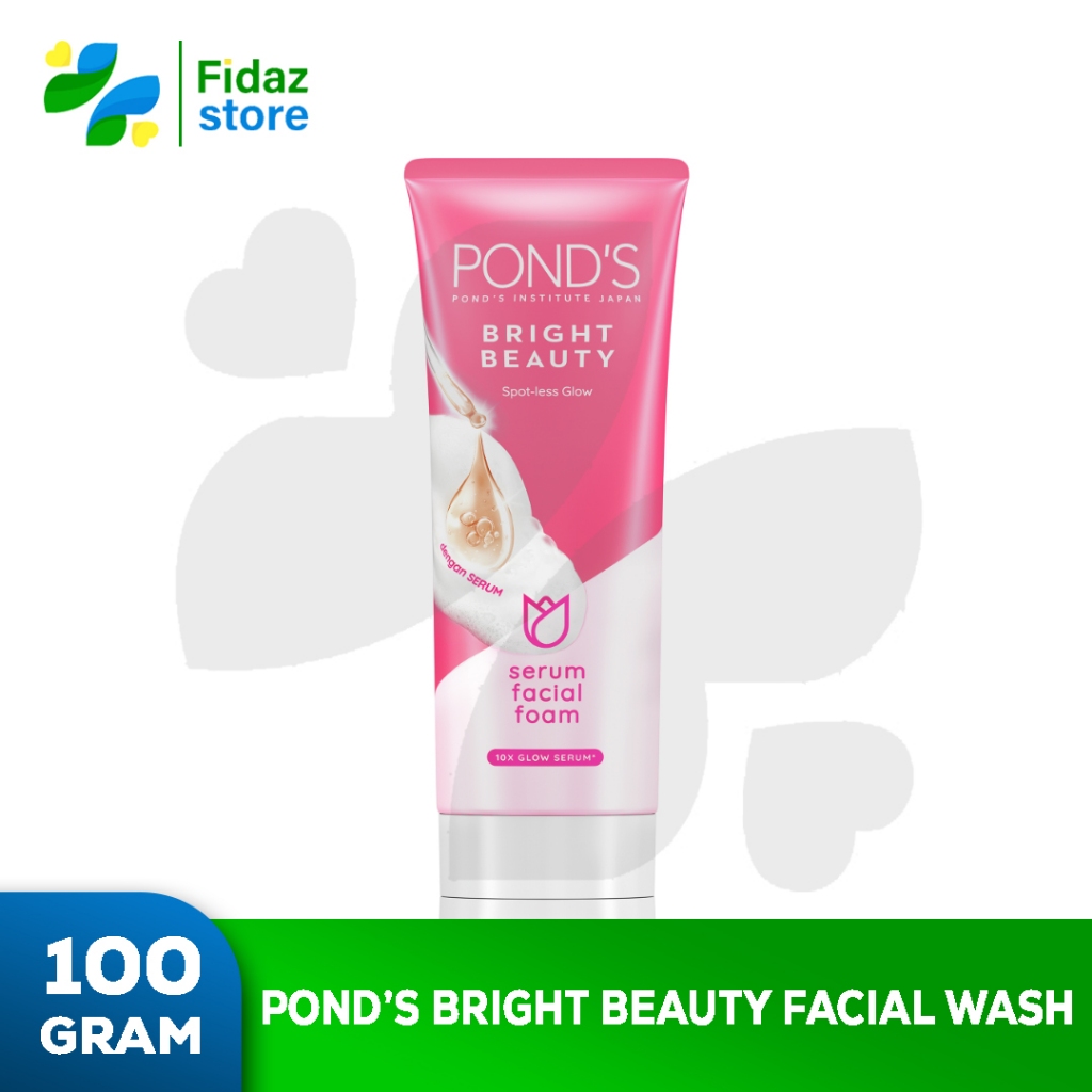 Jual Pond's Bright Beauty Facial Wash Brightening 100 gr | Shopee Indonesia