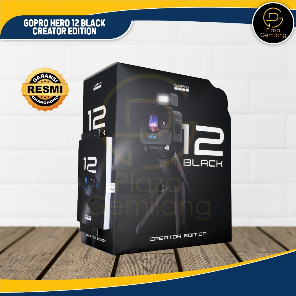 Jual GoPro Hero 12 Black Creator Edition Action Camera Go Pro Hero12 | Shopee Indonesia