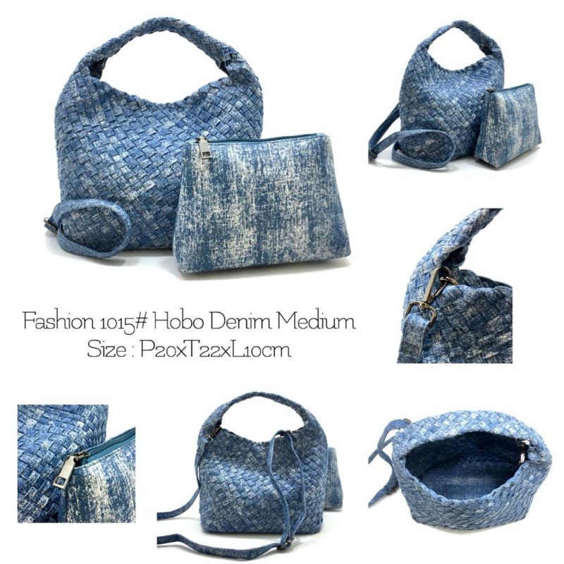 Jual Fashion 1015 Hobo Denim Medium | Shopee Indonesia