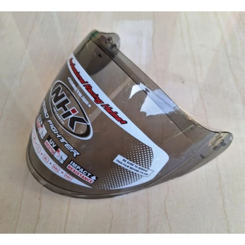 Jual VISOR NHK R1 ELITE & R1 MAX LIGHT SMOKE ORIGINAL | PnP S1 GP Pro ...