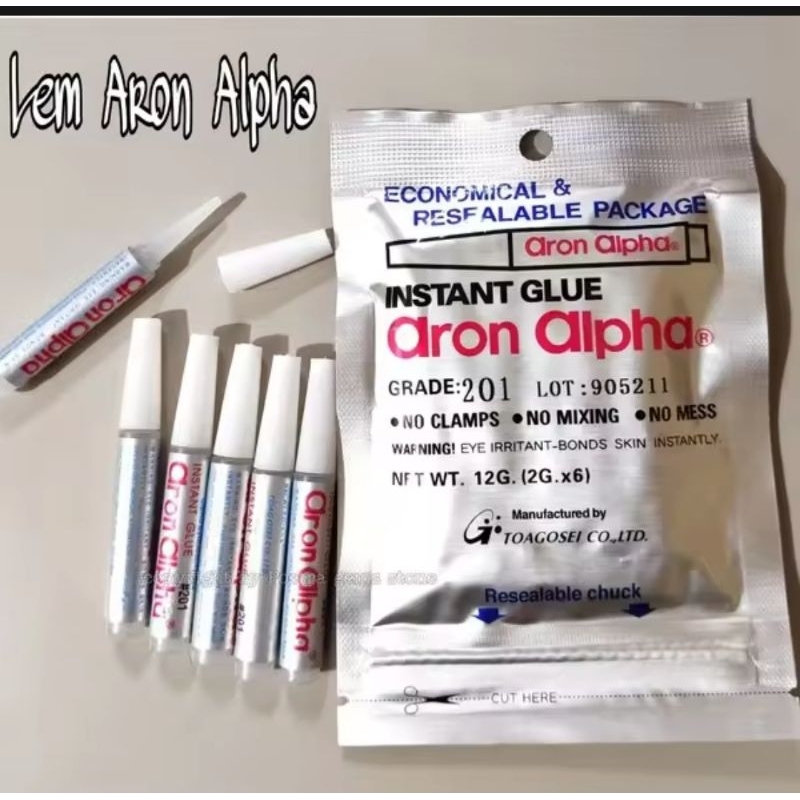 Jual Lem Aron Alpha | Shopee Indonesia