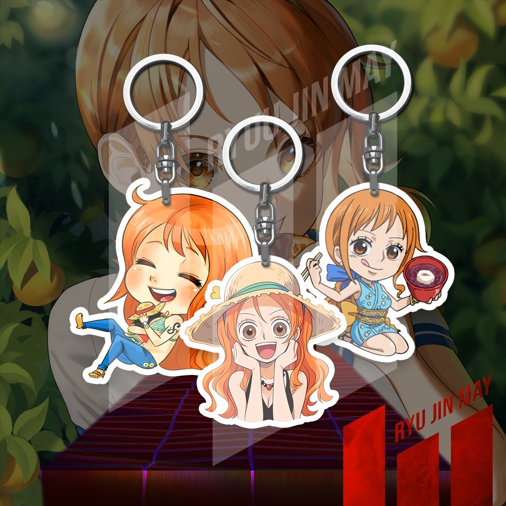 Jual Gantungan Kunci / Keychain / Gantungan HP - One Piece - Nami ...