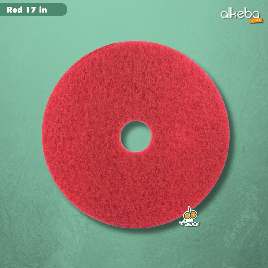 Jual Buffing Pad 3M 17 inch Merah / spons busa pad polesh red buffer 17 ...
