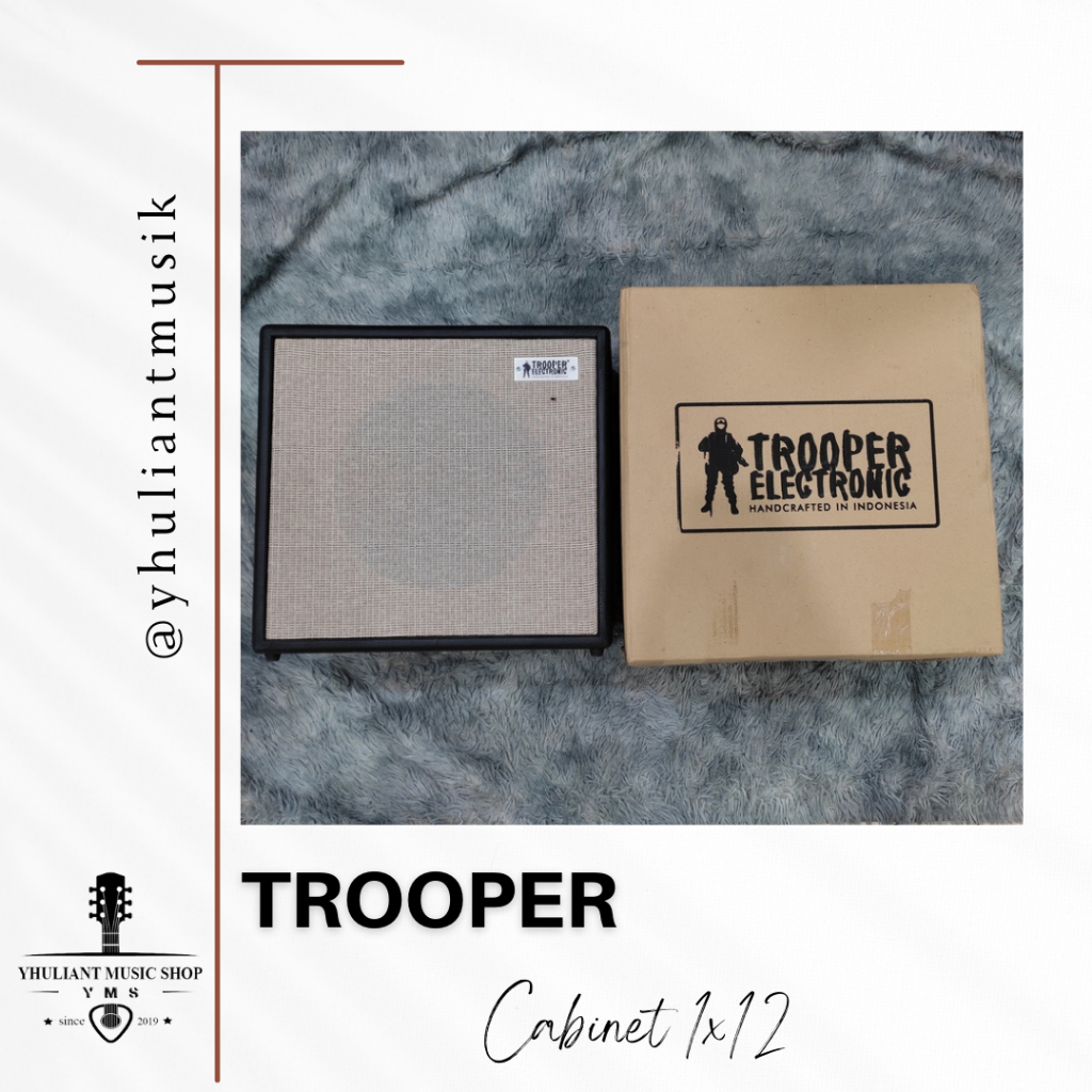 Jual Trooper Electronics Guitar Speaker Cabinet 1x12 | Shopee Indonesia