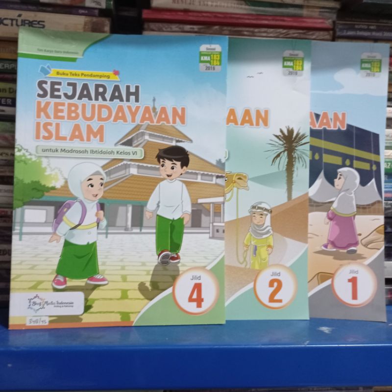 Jual buku bekas kurikulum merdeka SEJARAH KEBUDAYAAN ISLAM UNTUK SD/ MI kelas 3 , 4 , 6 MEDIA ...