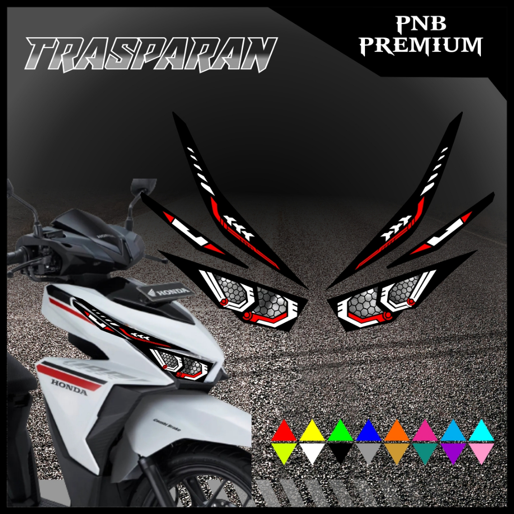 Jual STIKER VARIASI LAMPU ALIS MOTOR VARIO 125 150 2017 PNB 01 | Shopee ...