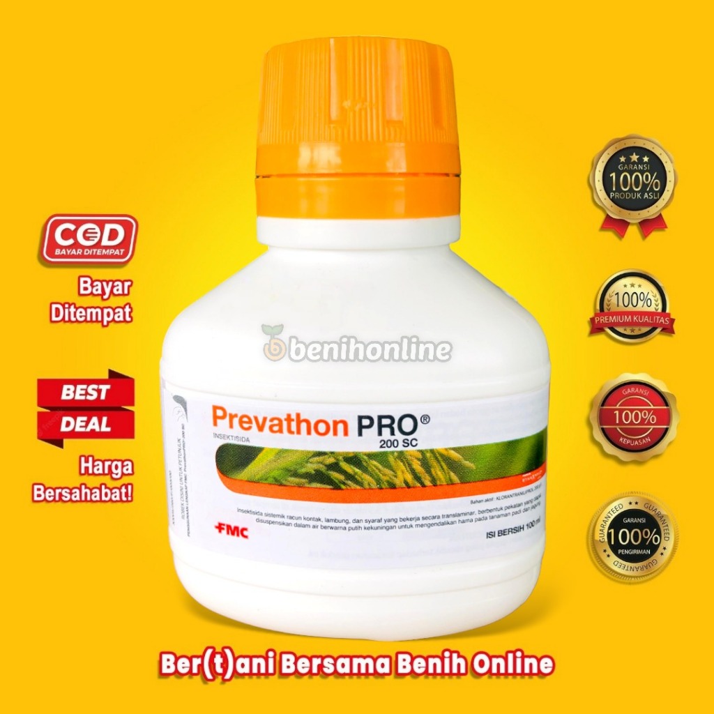 Jual INSEKTISIDA PREVATHON PRO 200 SC 100 ML FMC Klorantraniliprol 200 ...