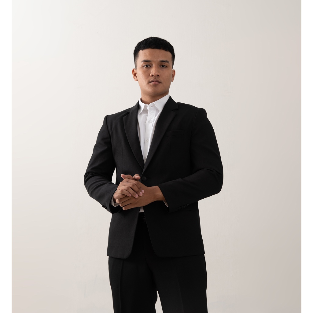 Jual JAS 3R KANCING 1 / JAS SLIMFIT / JAS PRIA MODERN / JAS PRIA BIGSIZE | Shopee Indonesia