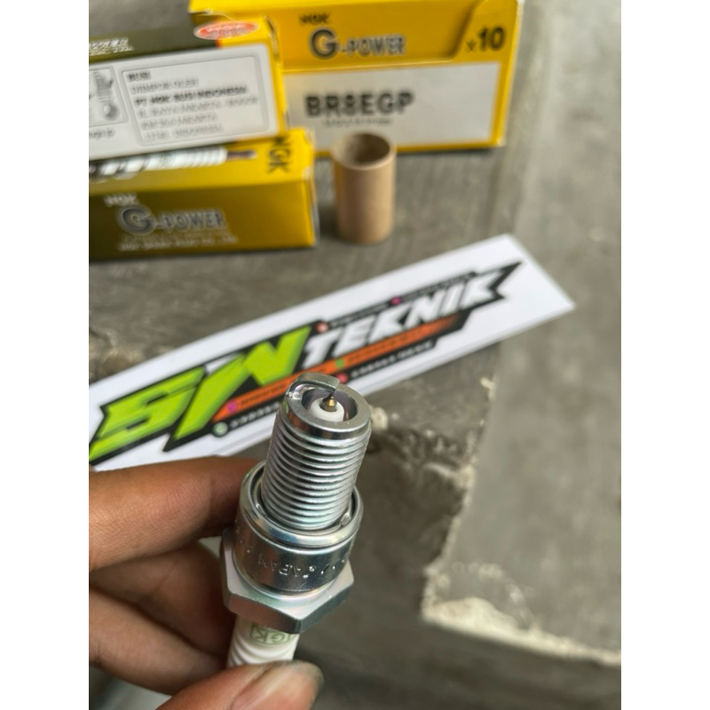 Jual BUSI NGK G POWER BR8EGP NINJA 2T SATRIA 2T | Shopee Indonesia