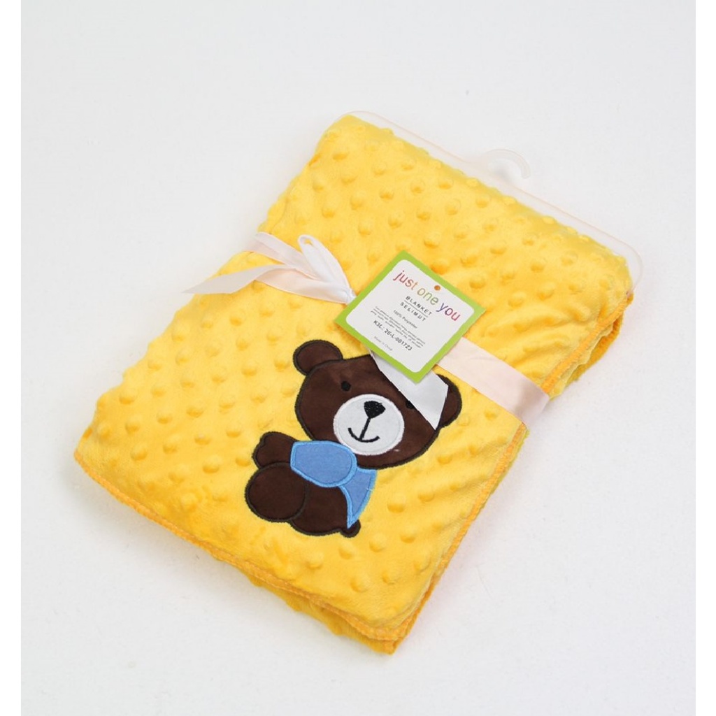 Jual Selimut Bayi Fleece Minky Dot / Baby Blanket Tanpa Topi | Shopee ...
