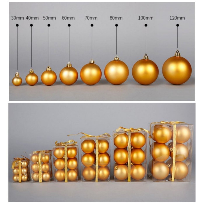 Jual GROSIR Bola Natal isi 6 Hiasan Natal 4cm 5cm 6cm Murah Christmas ... Jual GROSIR Bola Natal isi 6 Hiasan Natal 4cm 5cm 6cm Murah Christmas ...