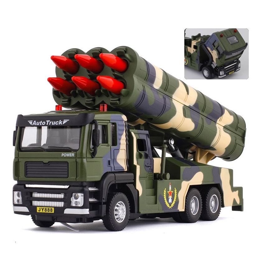 Jual Mainan Diecast Militer Army Truck Roket Launcer Toys | Shopee ...