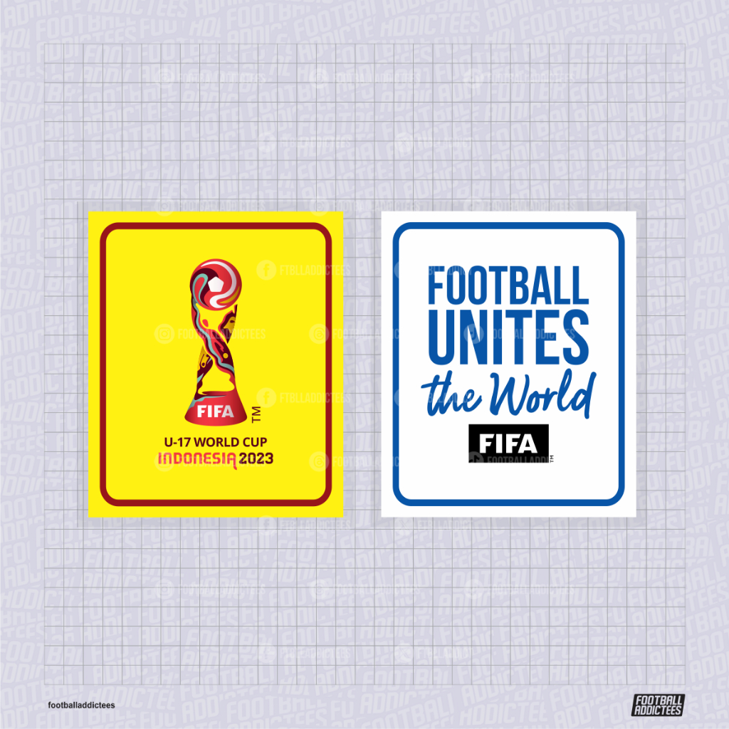 Jual OFFICIAL PATCH FIFA U17 WORLD CUP INDONESIA 2023 + FOOTBALL UNITES ...