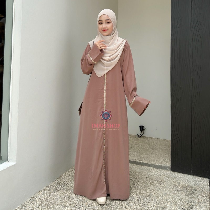 Jual Abaya Gamis Turkey Maxi Dress Arab Saudi 968 Abaya Basic Syari ...