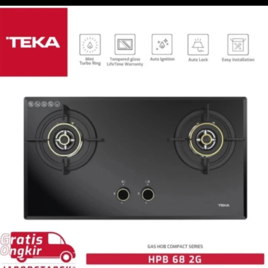 Jual TEKA Kompor Gas Tanam HPB 68 2G / Kompor Tanam HPB 68 2G | Shopee Indonesia