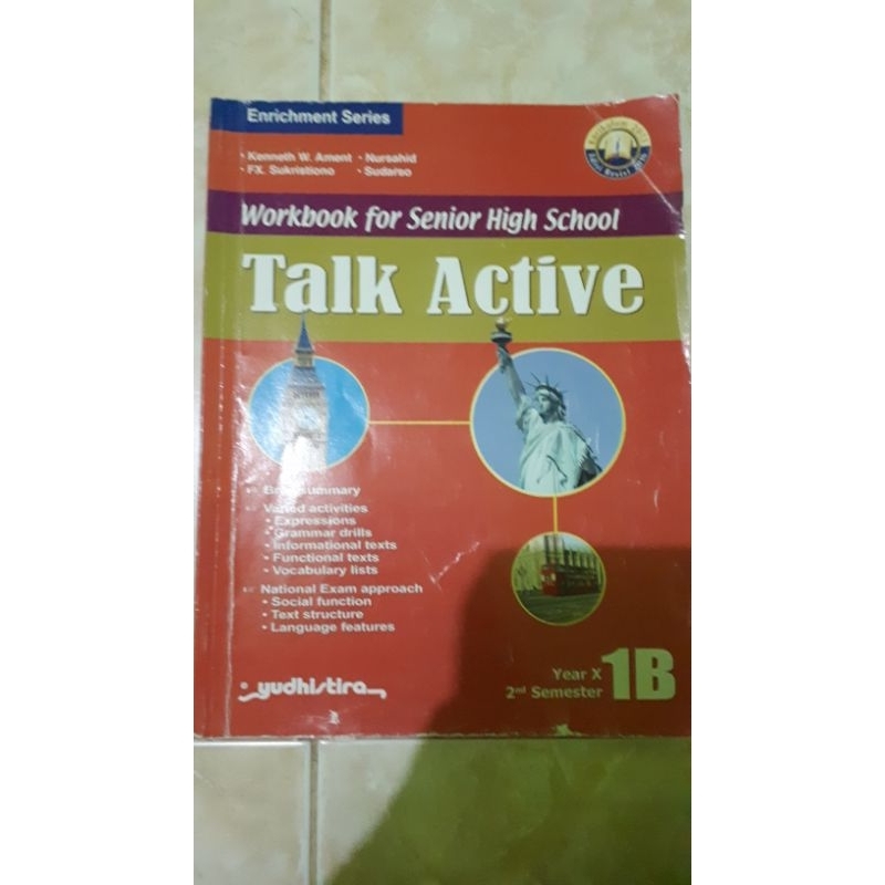 Jual buku sudah dipakai talk active | Shopee Indonesia