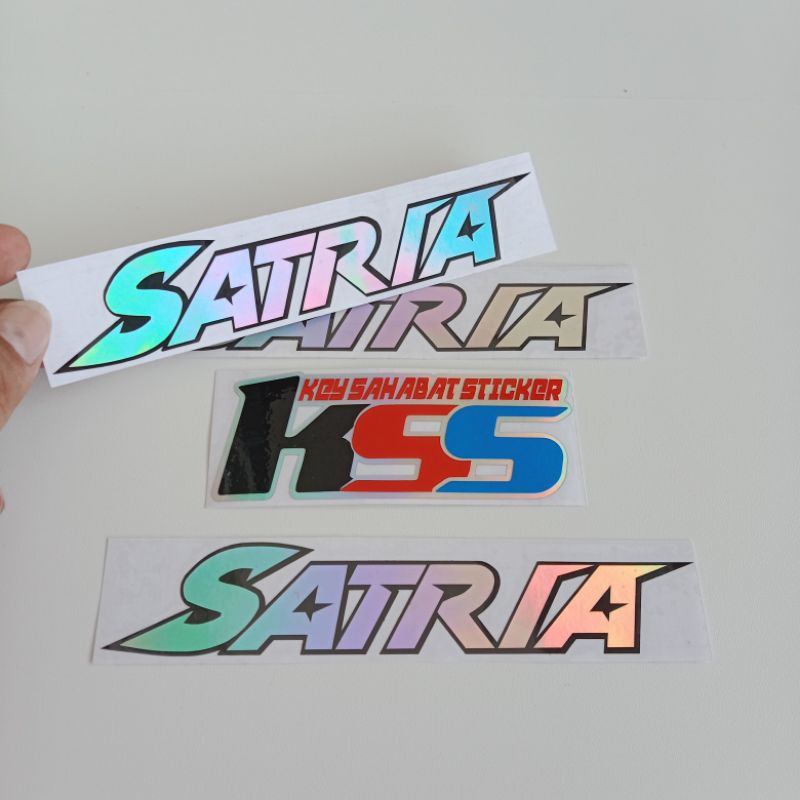 Jual STICKER SATRIA CUTTING HOLOGRAM | Shopee Indonesia