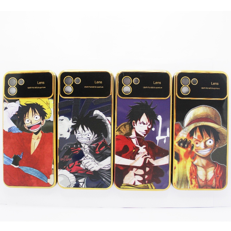 Jual SOFTSHELL SOFTCASE BLACK CHROME ONE PIECE LUFFY SAM A035F- A03 ...