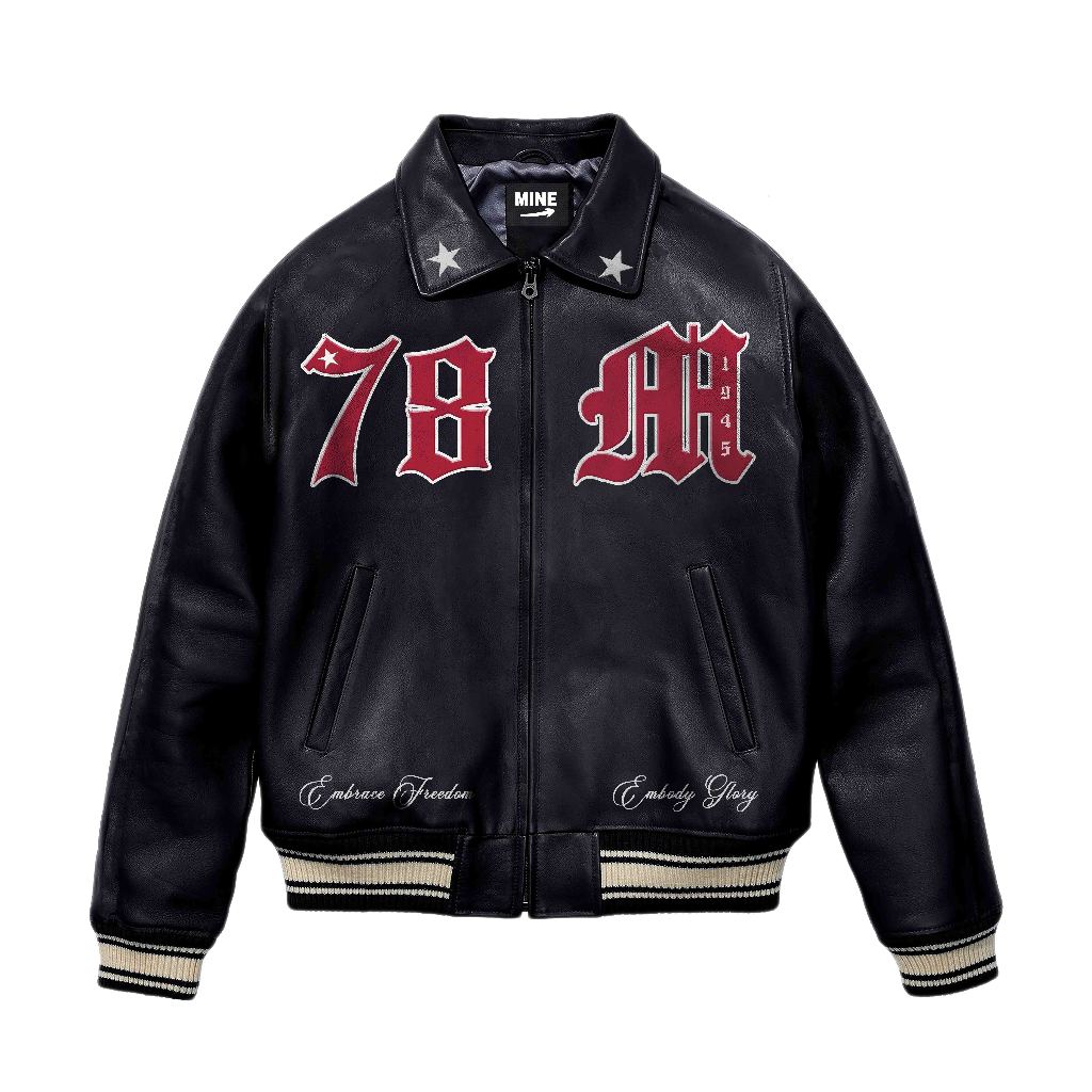 Jual MINE OFFICIAL - LEATHER JACKET "GLORY" JAKET KULIT PRIA / WANITA ...