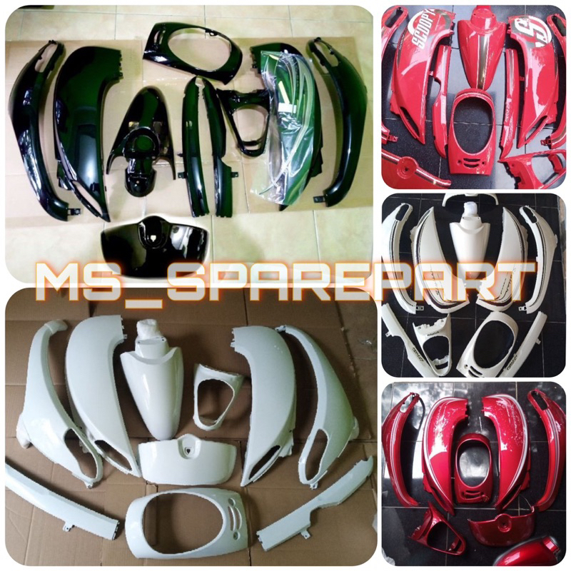 Jual fullset body halus Honda Scoopy Fi tahun 2013 2014 2015 2016 Warna ...