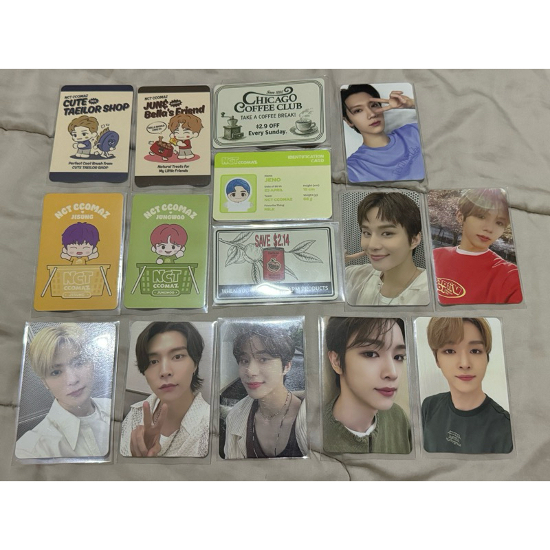 Jual NCT ccomaz random trading card tc set red blue orange green ...