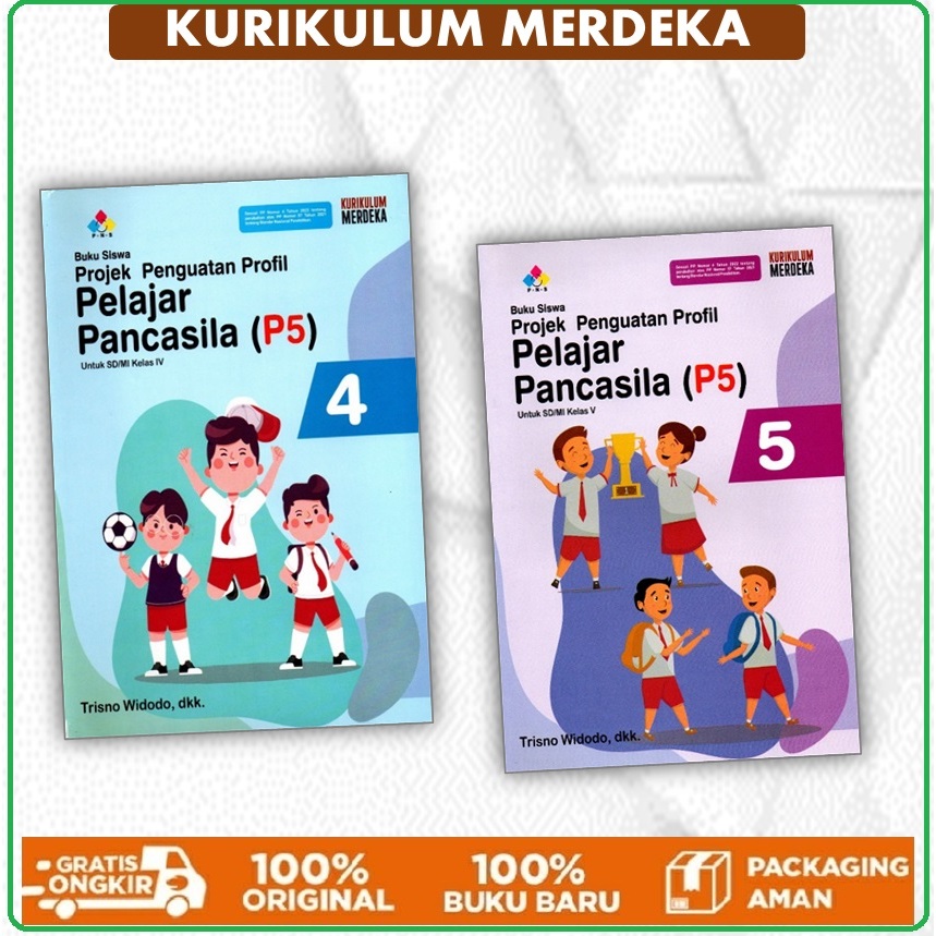 Jual diskon Buku Siswa Projek Penguatan Profil Pelajar Pancasila ( P5 ) SD / MI Kurikulum ...