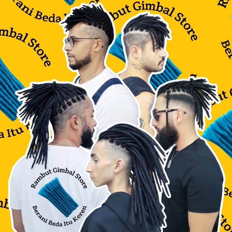 Jual RAMBUT GIMBAL Sintetis Warna / Dreadlock / Dread Lock / Dreadlocks ...