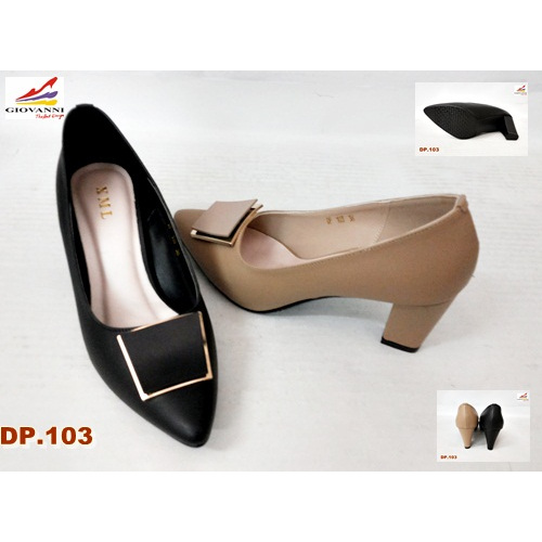 Jual DP.103 GIOVANNI SEPATU HEELS PANTOFEL WANITA | Shopee Indonesia