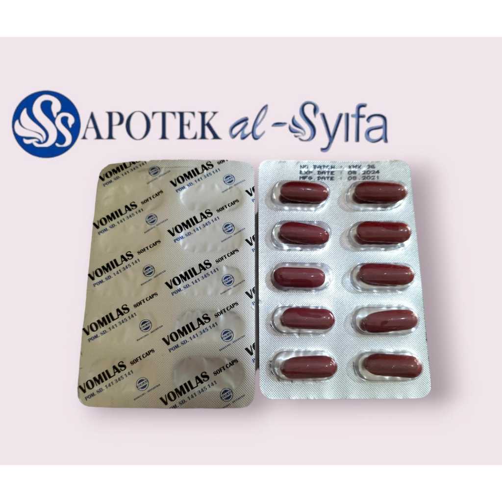 Jual Vomilas Kapsul - suplemen untuk mencegah mual dan muntah selama ...
