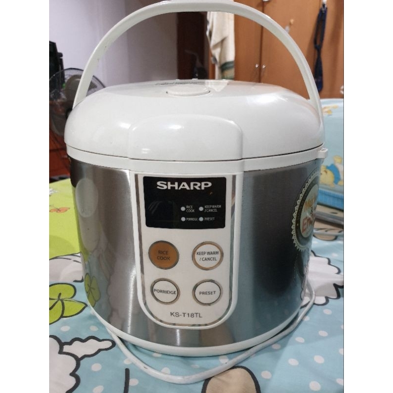 Jual Sharp Rice cooker KS-T18TL | Shopee Indonesia