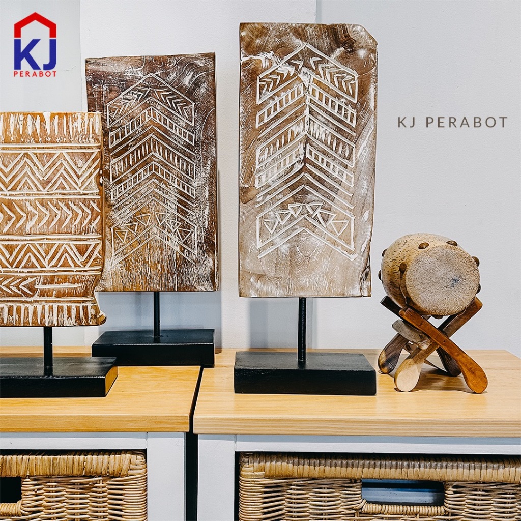 Jual KJ Perabot - Pajangan Dekorasi Meja Bahan Kayu | Shopee Indonesia
