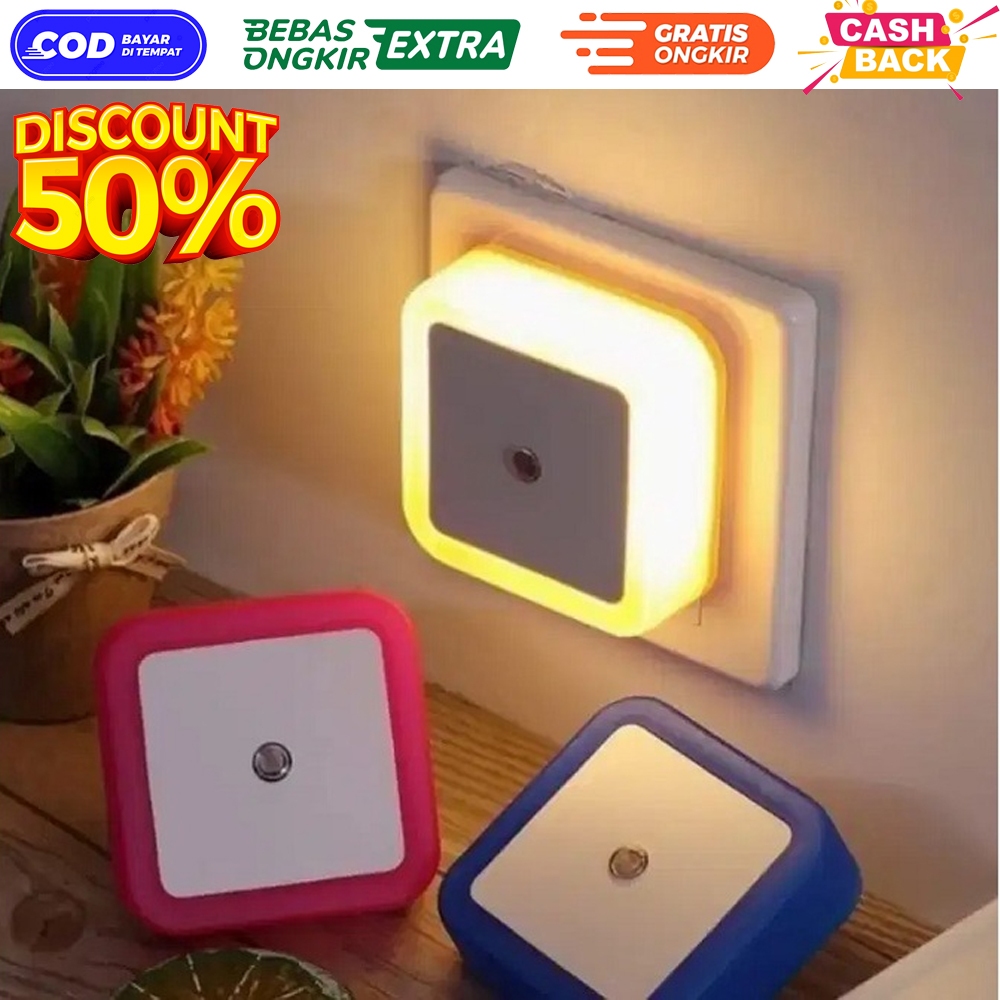 Jual Lampu Tidur Otomatis Sensor Cahaya LED Night Light Lamp Ayam Jamur ...