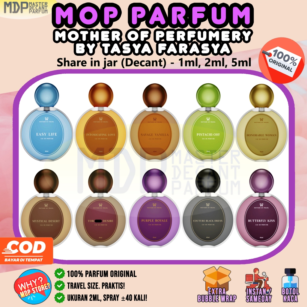 Jual (Share Decant MOP) Mother Of Perfurmery Pearl by Tasya Farasya ...