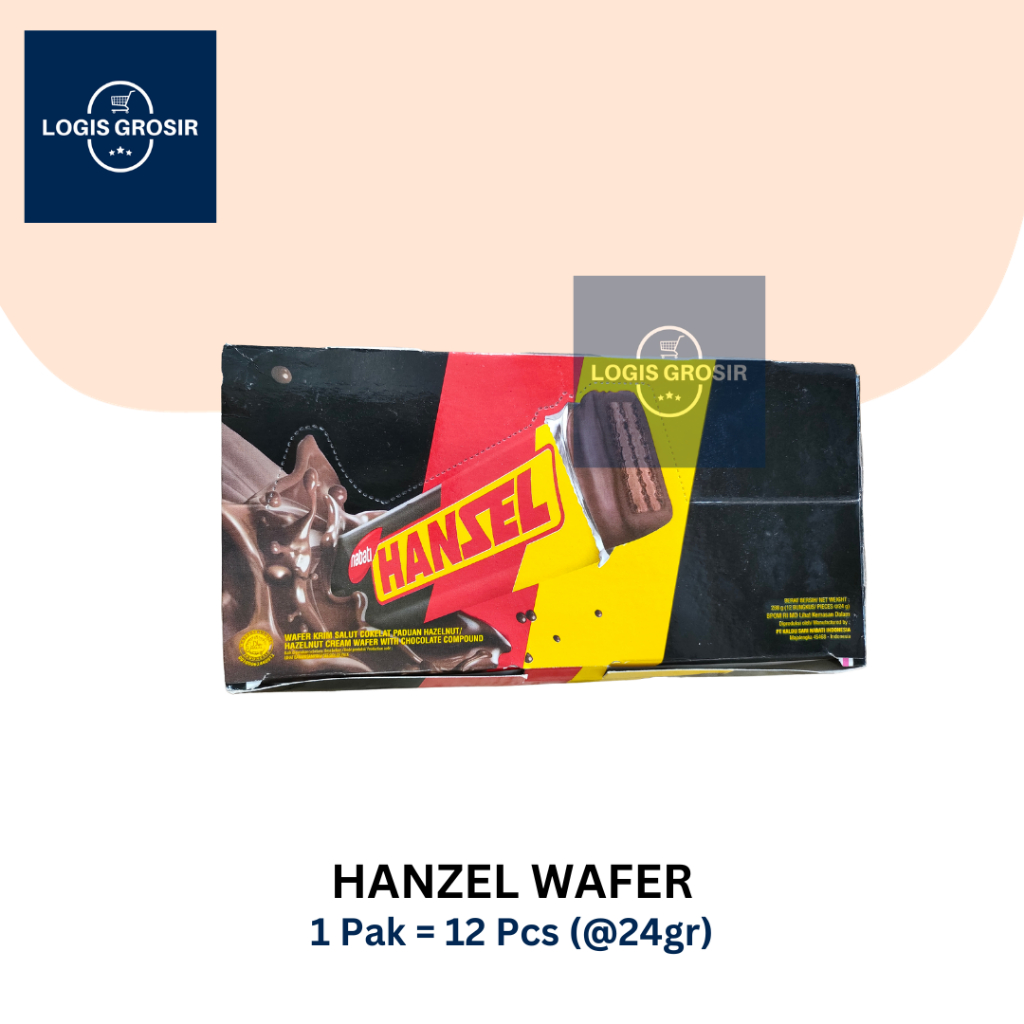 Jual Nabati Hanzel 1 Box Dus Pak 12 Bungkus Pieces 24 g gr Wafer ...