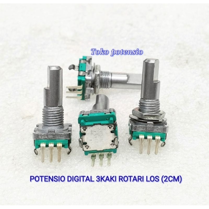 Jual POTENSIO DIGITAL ROTARI LOS 3 KAKI HIJAU DERAT | Shopee Indonesia